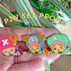 Chopper Kawaii Chibi Anime Hard Enamel Pin, 1.5 Inch Gold Pin, Straw ...