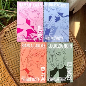 5.5x8.5 in GG Lucrezia Noin Bianca Carlyle Anime Art Print, Thunderbolt ...