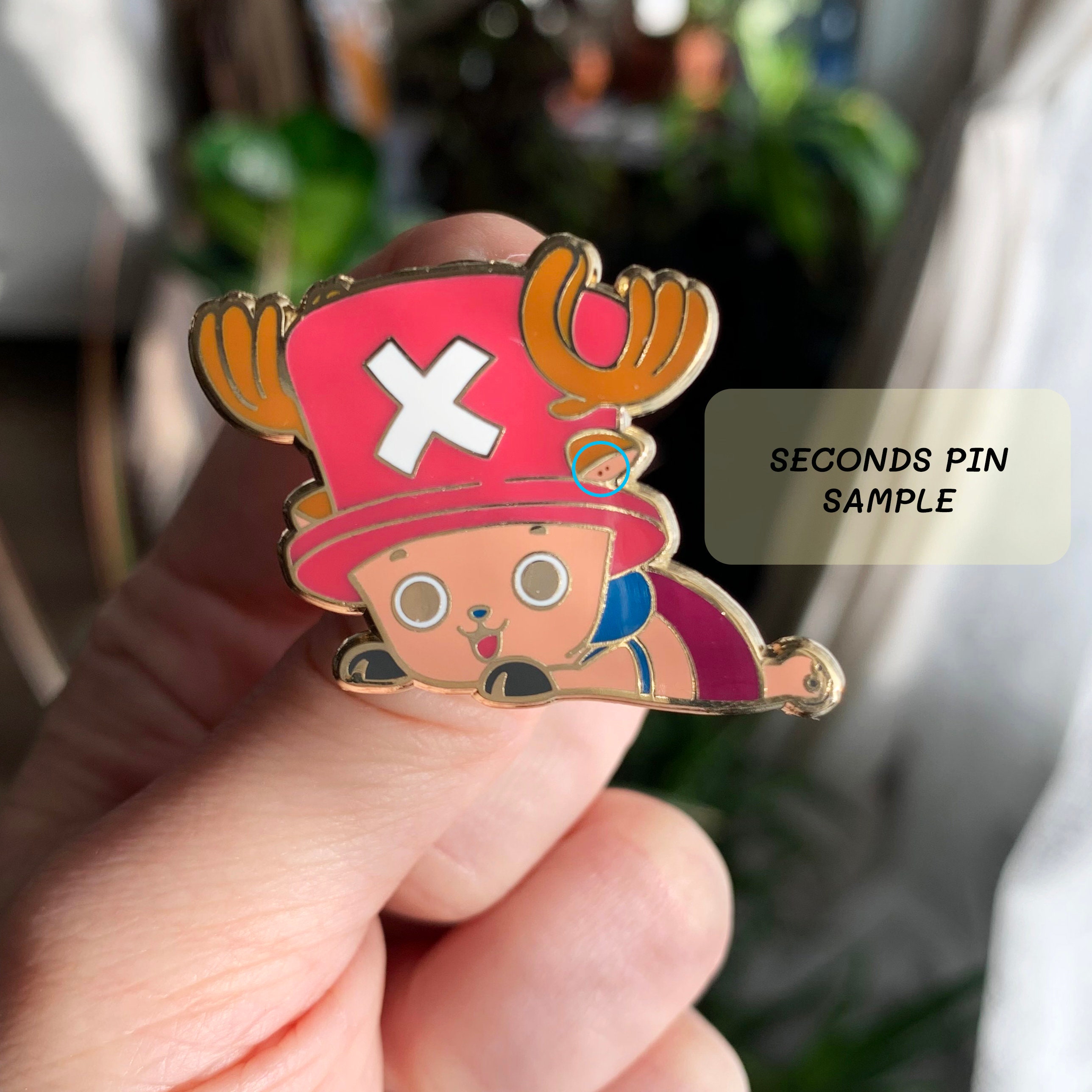 Chopper Kawaii Chibi Anime Hard Enamel Pin 1.5 Inch Gold Pin - Etsy