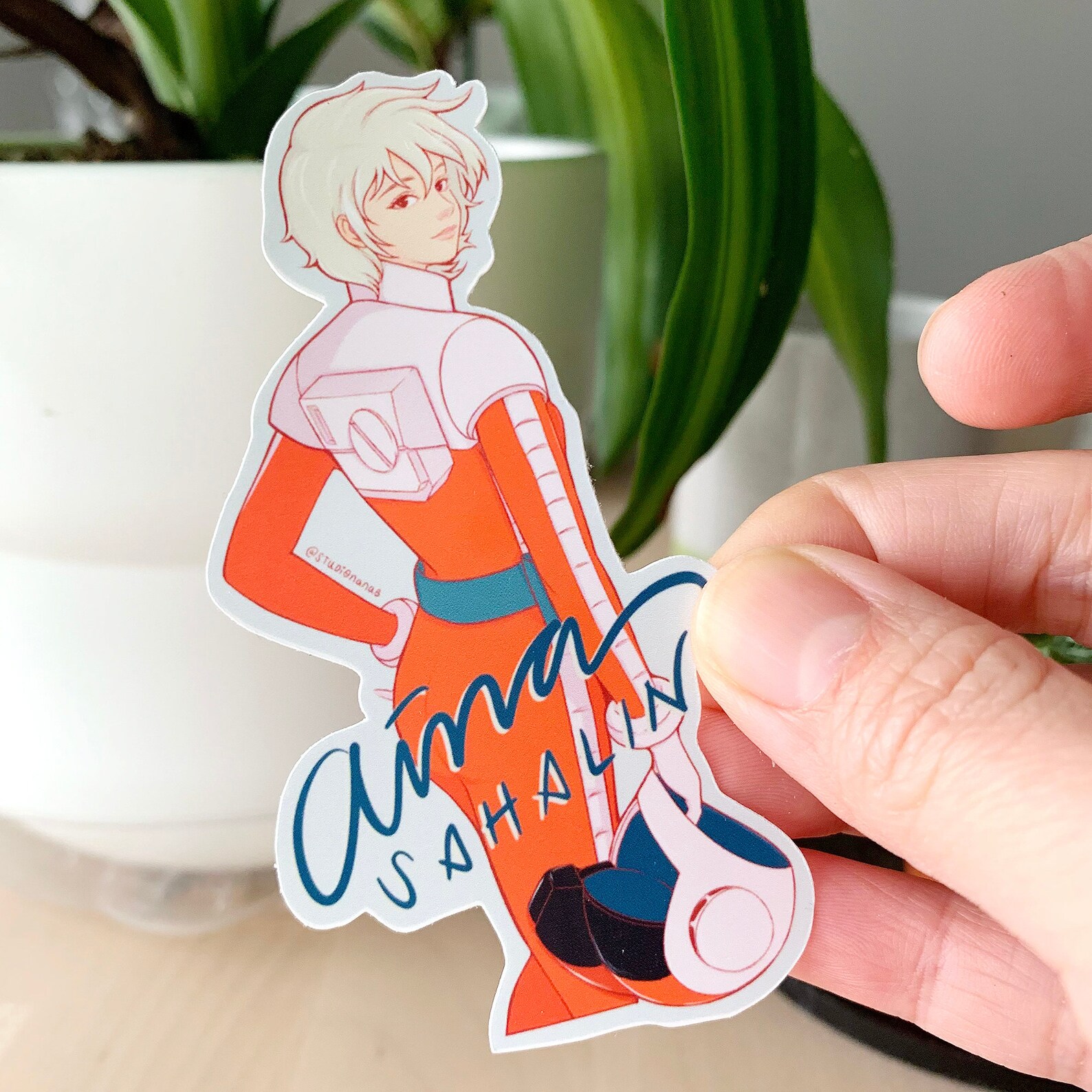 GG S2 Vinyl 6PC. Sticker Pack, Kawaii Cute Anime Girl Stickers, Mecha ...