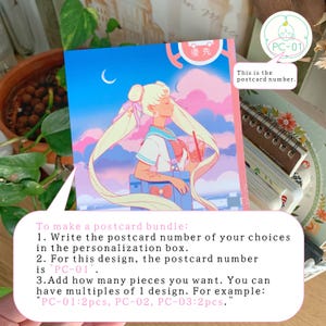 Fishing Anime Boy Magical Carp Art Print Postcard, Dorm Room Wall Art ...