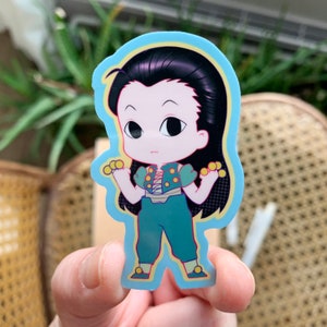 Chibi Anime Vinyl Stickers | Fishing Boy Anime | Chibi Anime Art ...