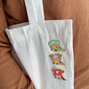 Kawaii Pirate Doctor Chop Pin Collection, Gold Enamel Pin, Set of 3 ...