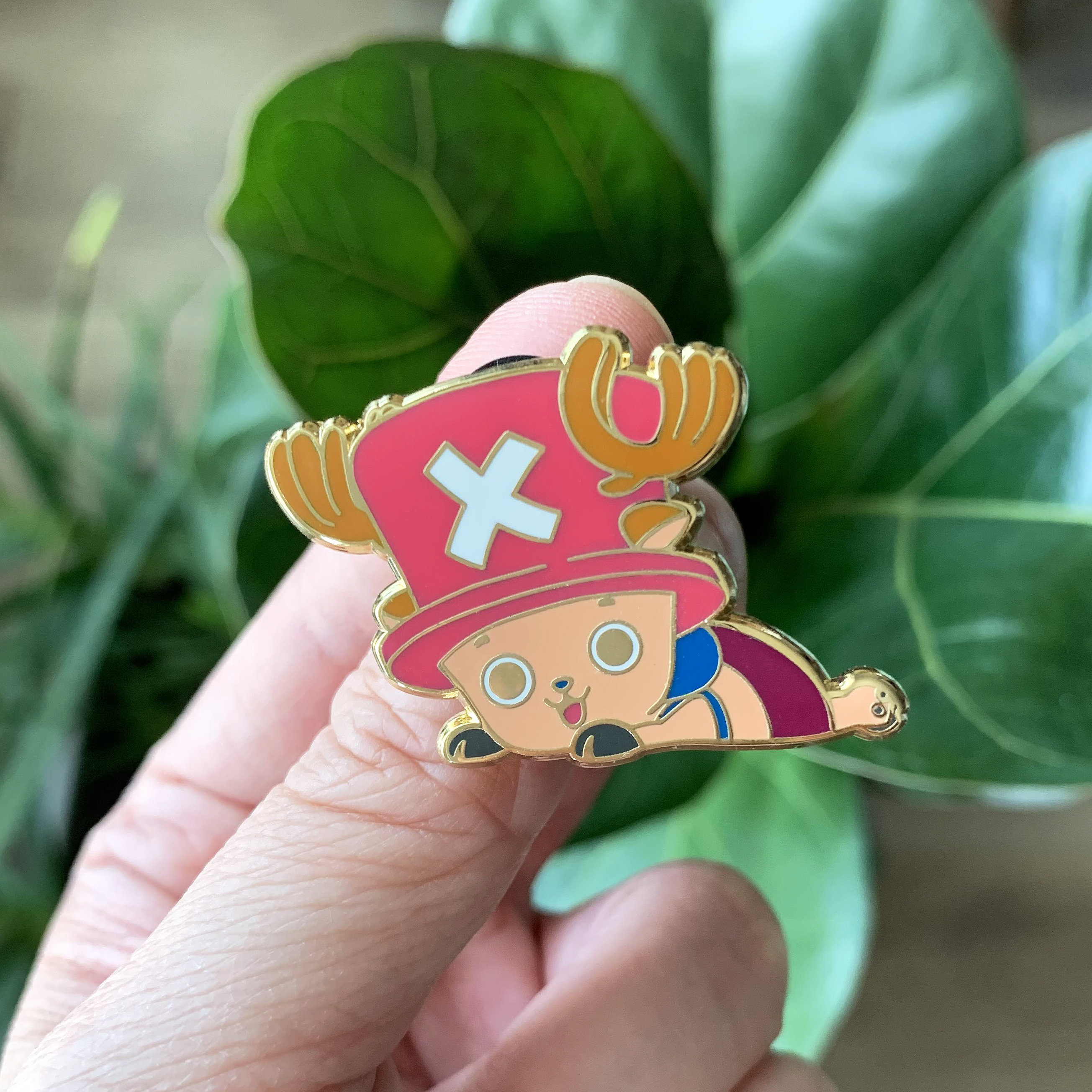 Chopper Kawaii Chibi Anime Hard Enamel Pin 1.5 Inch Gold Pin - Etsy