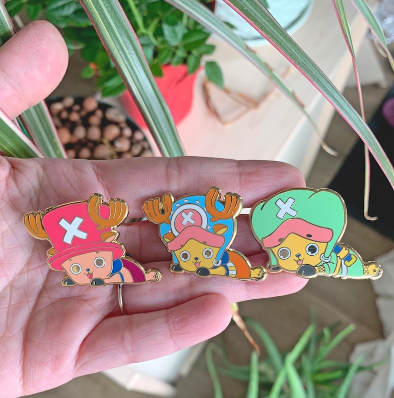 Kawaii Pirate Doctor Chop Pin Collection Gold Enamel Pin Set - Etsy