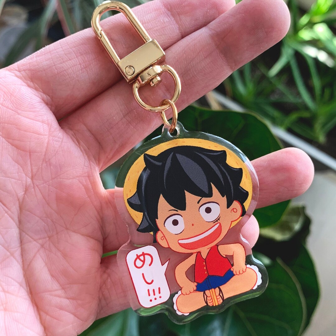 Pirate Crew Captain Acrylic Anime Keychain, Anime Charm, Kawaii Cute ...