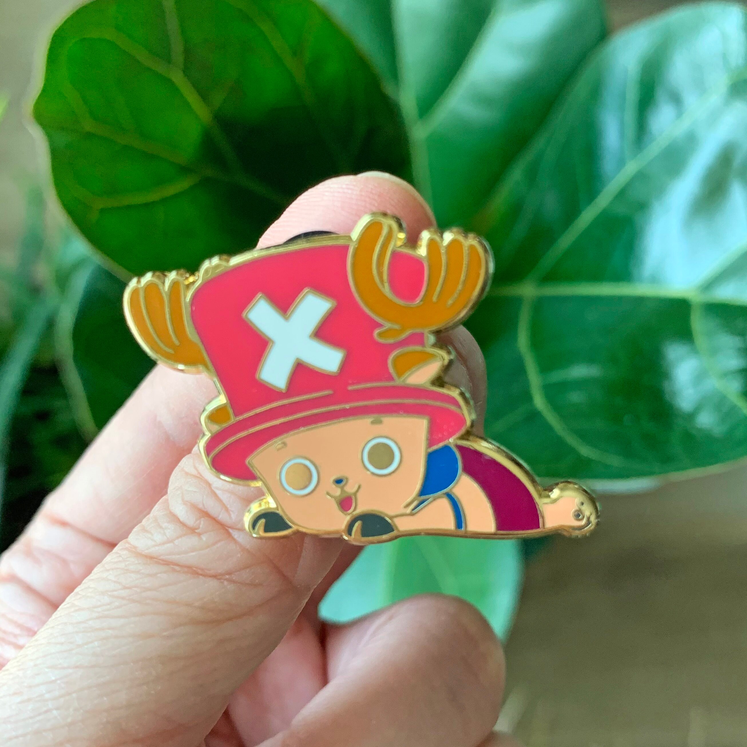 Chopper Kawaii Chibi Anime Hard Enamel Pin 1.5 Inch Gold Pin - Etsy