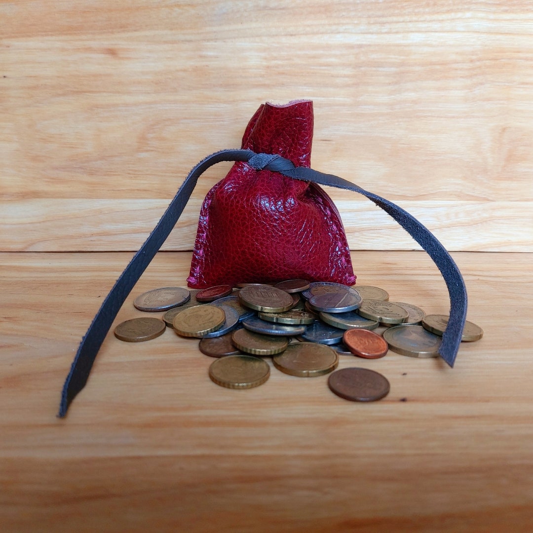 Coin Pouch Money Bag (small) Medieval Re-enactment - Etsy