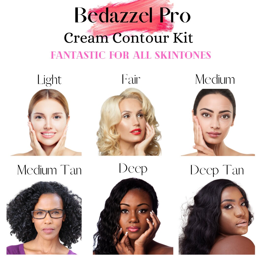 Face Powder Cosmetics 6 Colors Contour Foundation Makeup - Etsy