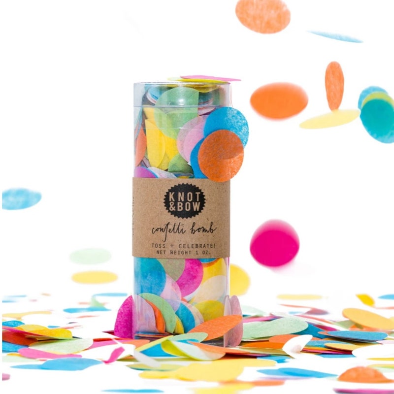 Rainbow Confetti - Etsy