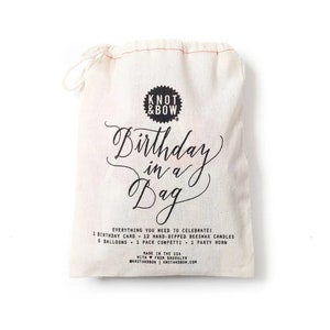 Birthday Party in a Bag - Etsy