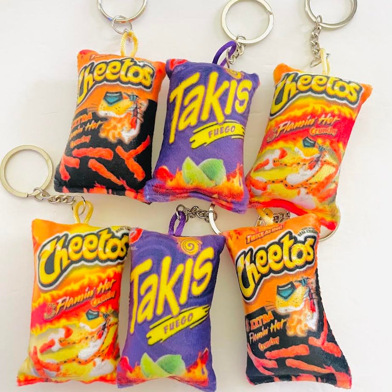 Hot Cheetos Keychain - Etsy
