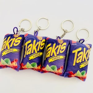 Cute Cushion Keychain, Cheetos Keychain, Takis Keychain, Kids Keychain ...