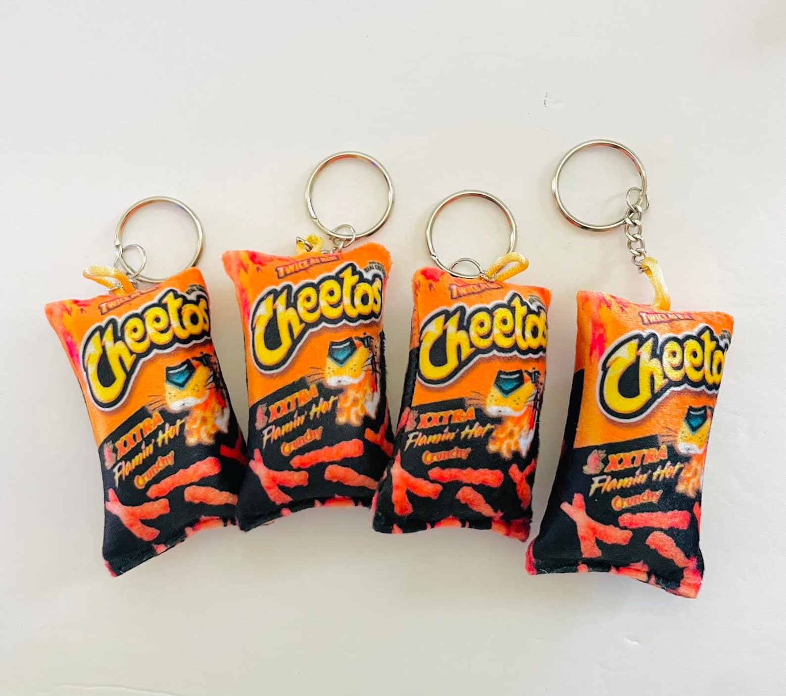Cute Cushion Keychain Cheetos Keychain Takis Keychain Kids - Etsy