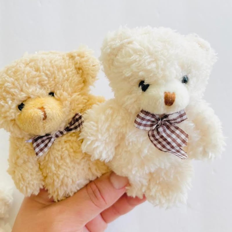 Teddy Bear Keychain - Etsy
