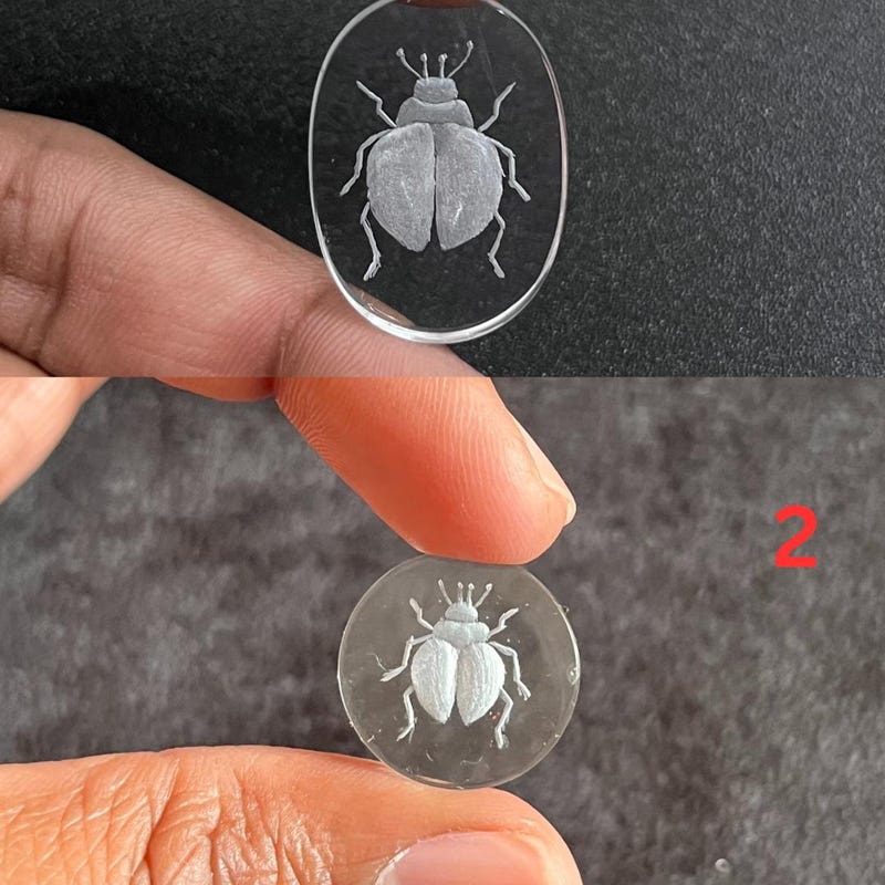 Intaglio Pendant - Etsy