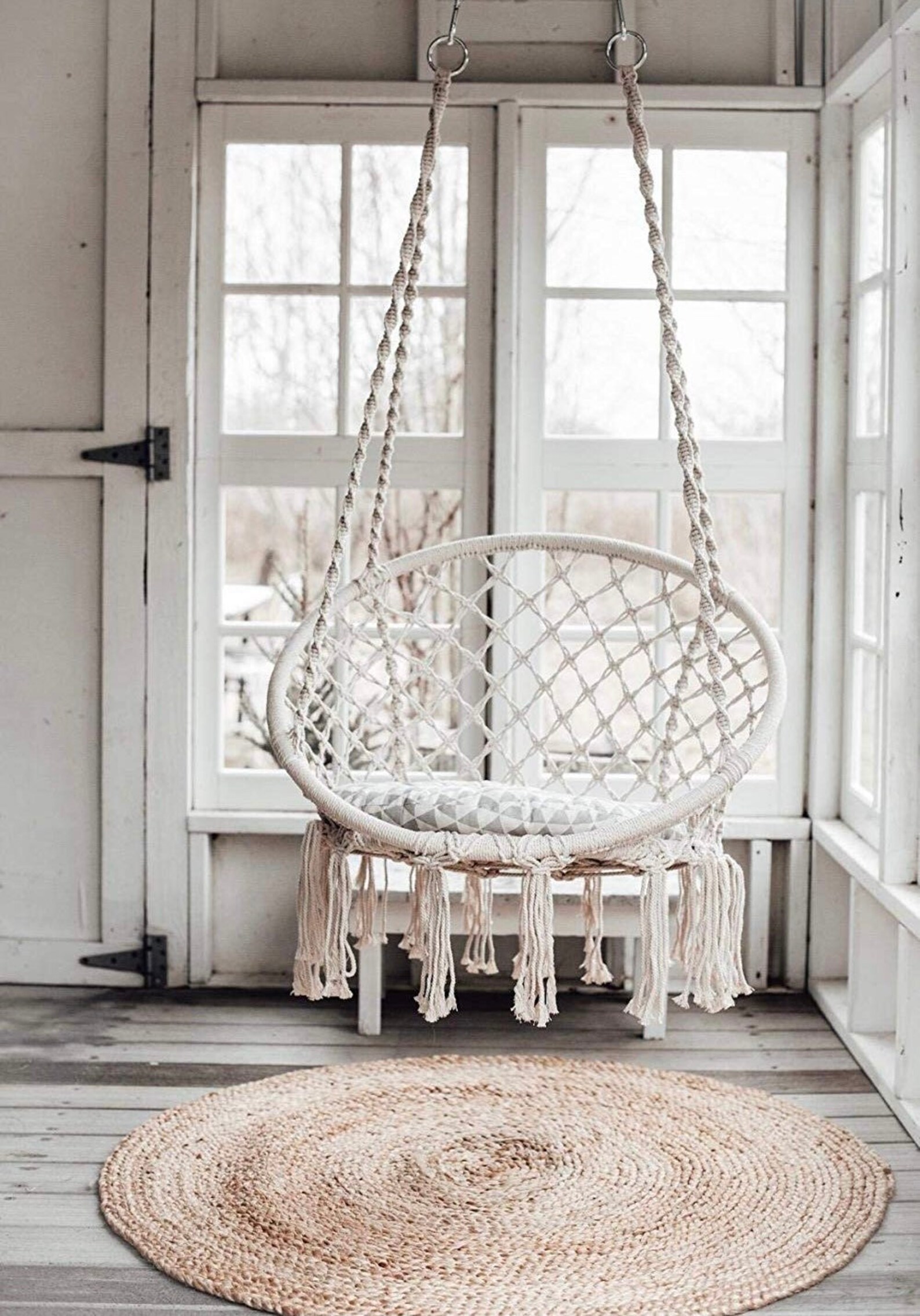 Macrame Swing Chair Hammock | Etsy