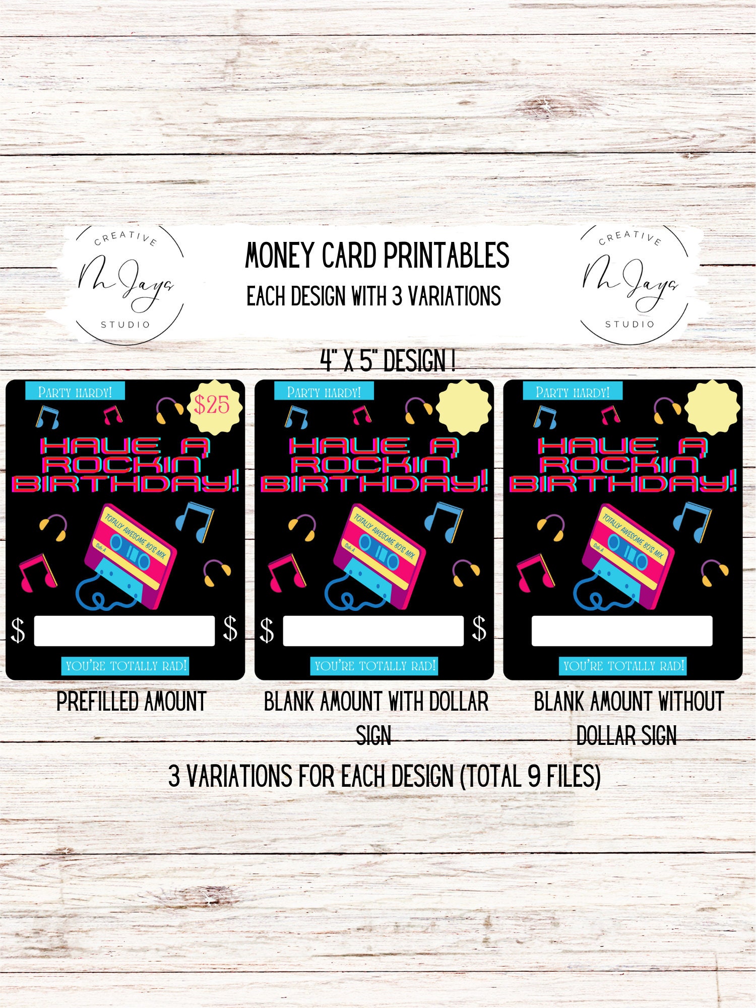 Money Card PNG, Money Card Template, Birthday Money Card - Etsy