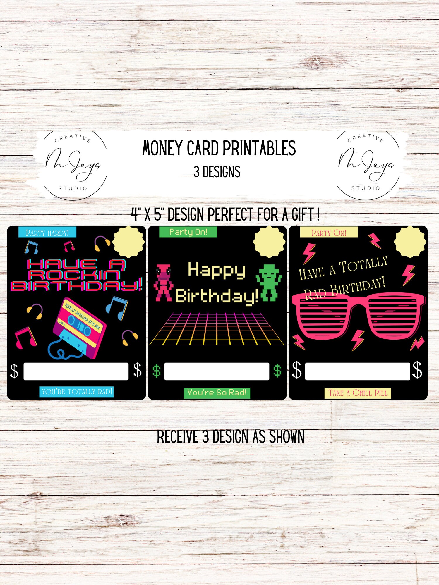 Money Card PNG, Money Card Template, Birthday Money Card - Etsy