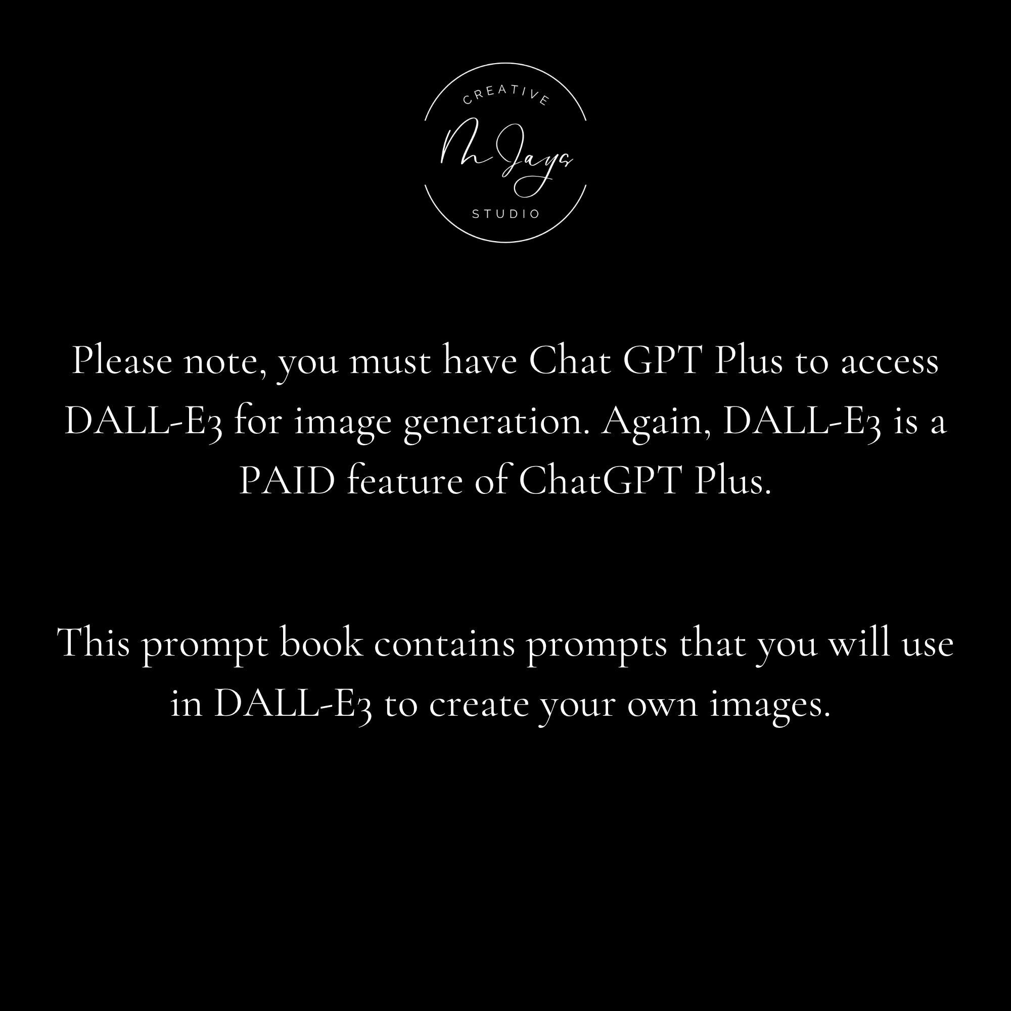 Dalle Prompt Guide Dall E 3 Prompts Dall E Gpt Include All Access