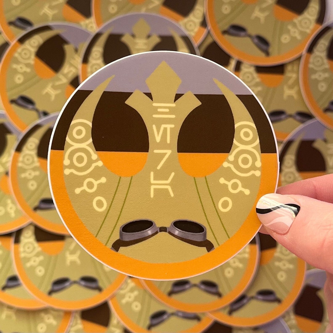 Star Wars Hera Syndulla Inspired Rebel Alliance Symbol Circle Sticker ...