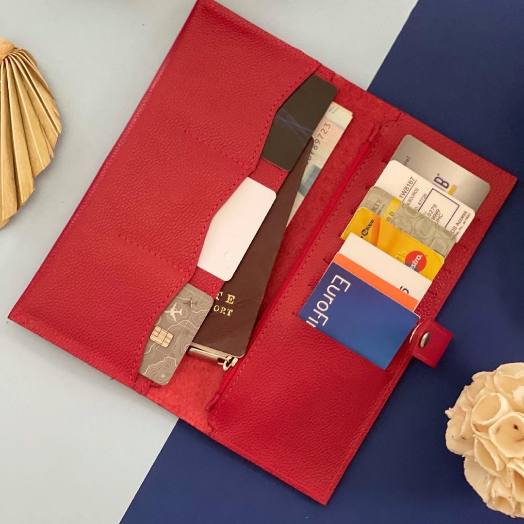 WOMEN PHONE WALLET Leather Cell Phone Holder Cell Phone Clutch Bag ...