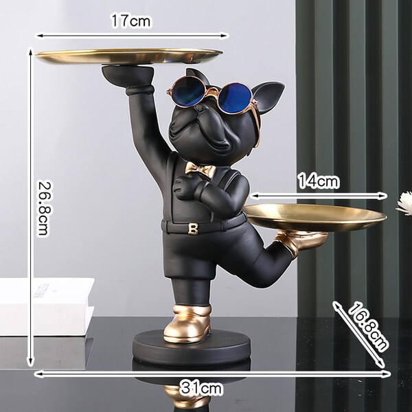 Butler Statue With Tray - Etsy