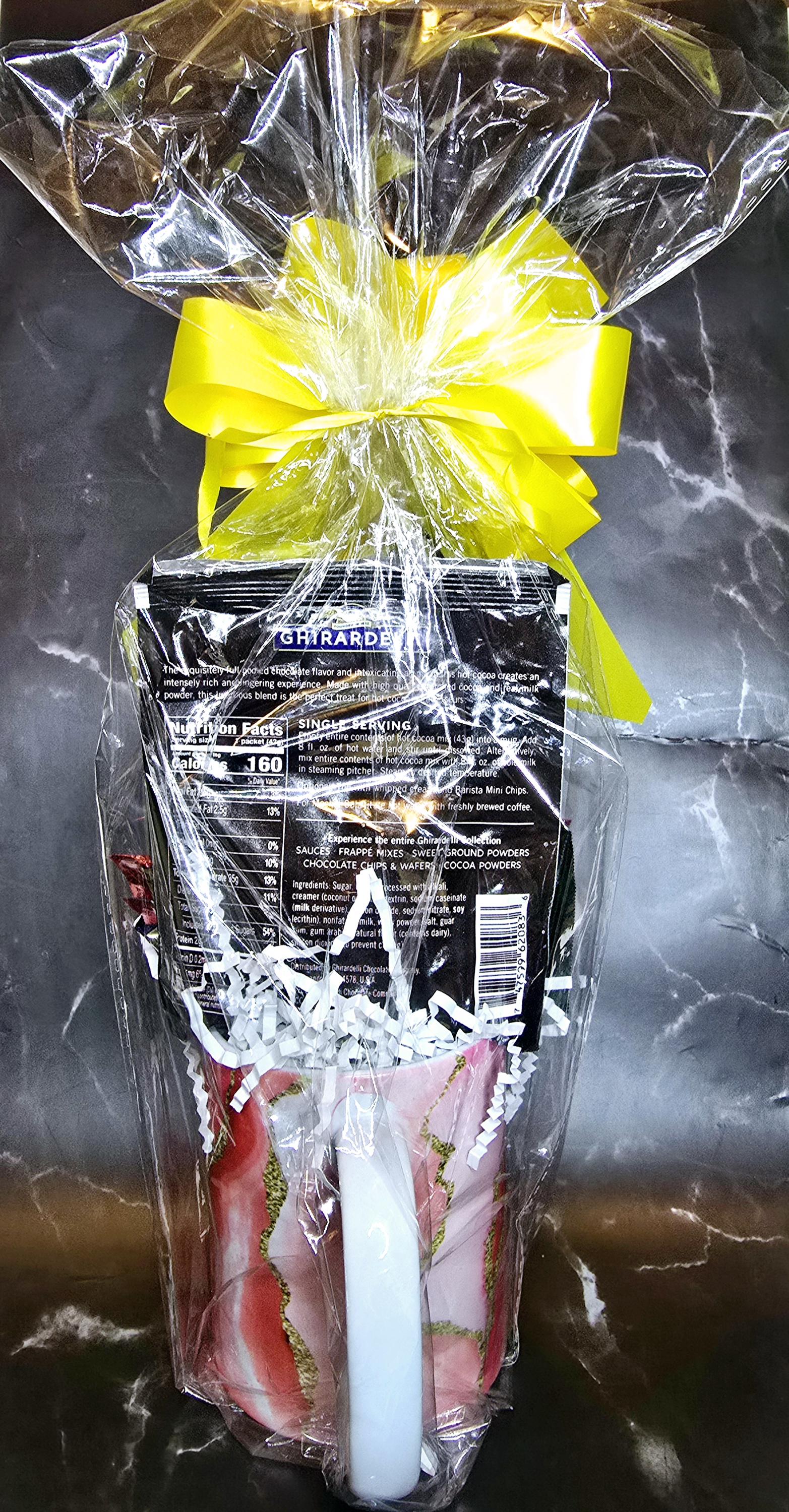 Grinch Mug Gift Set: Hot Chocolate & Tea Treats, Employee Gift - Etsy