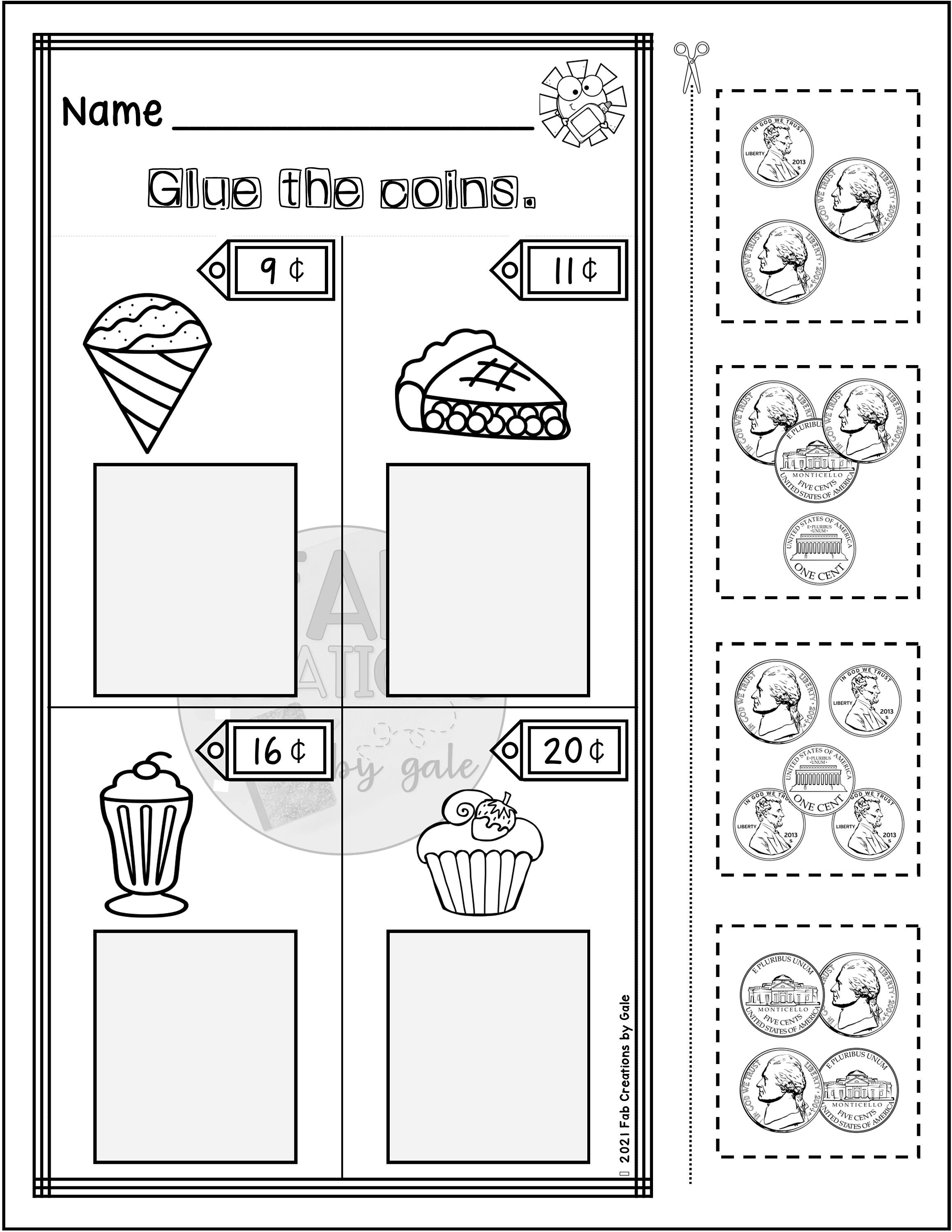 Recognizing and Counting Coins - Etsy