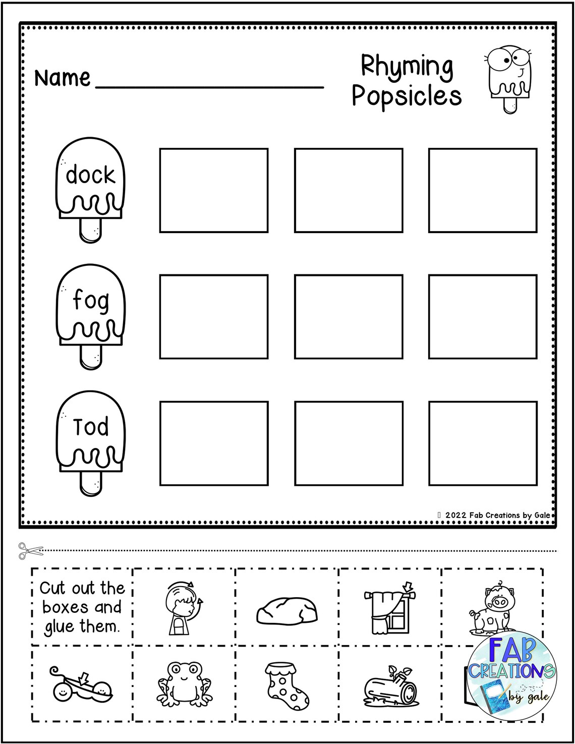 Short O Word Family Practice, Kindergarten and First Grade Phonics - Etsy