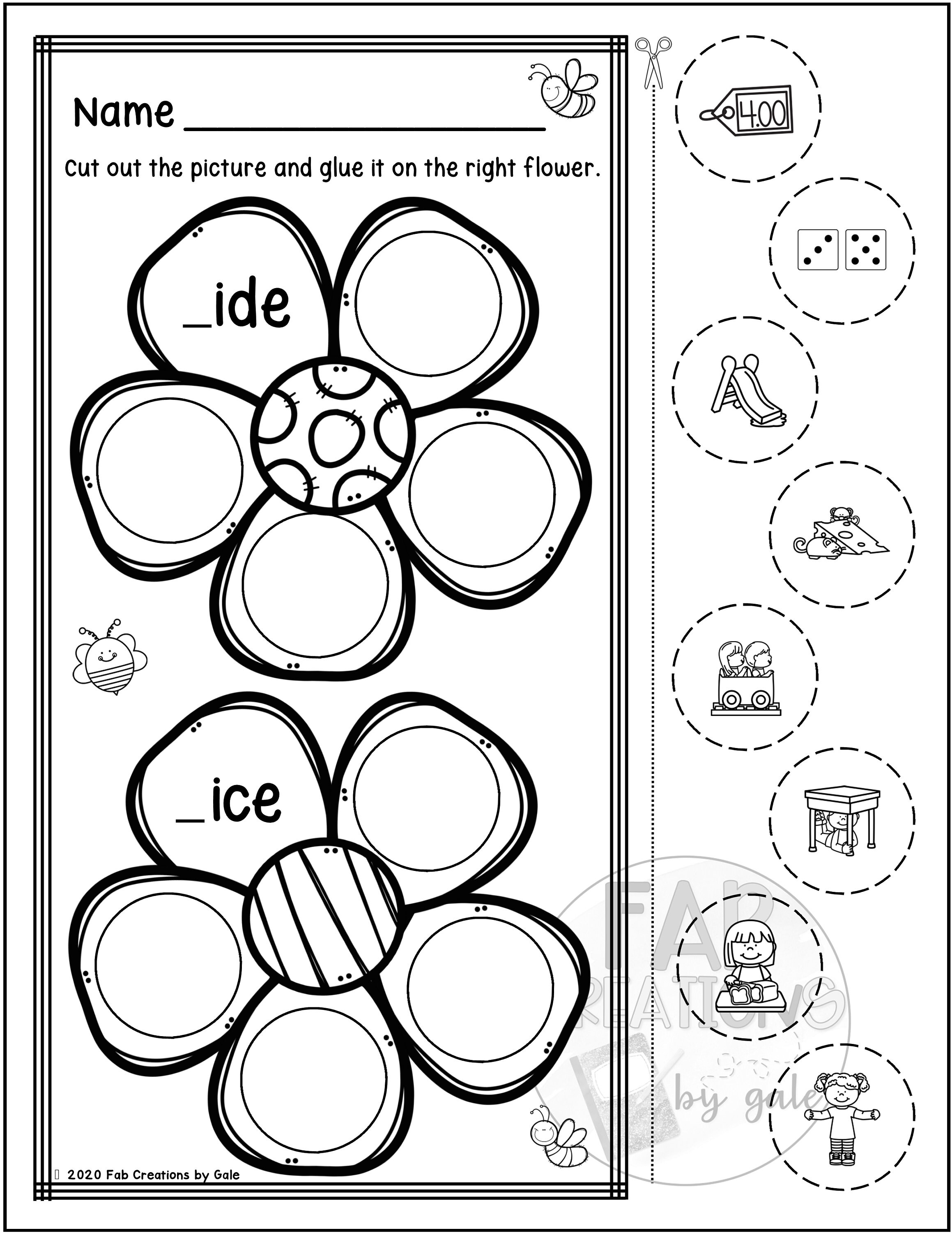 Long I Word Family Practice, First and Second Grade Phonics - Etsy