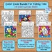 Telling Time Color by Code Worksheets: Math Activity (digital Download ...