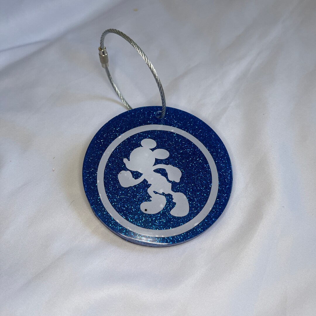 Rundisney Bag Charm/keychain - Etsy