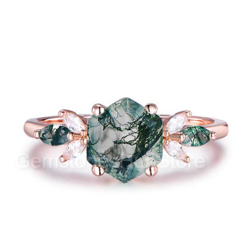 Moss Ring - Etsy