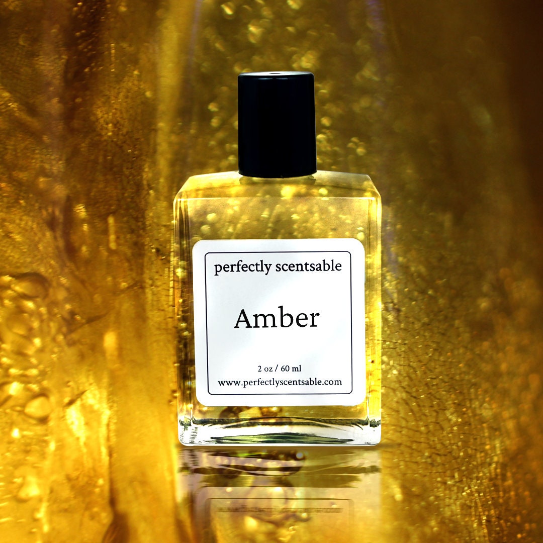 Amber Perfume Oil - Perfect Amber Scent, Thick Substantial Oil, Deep ...