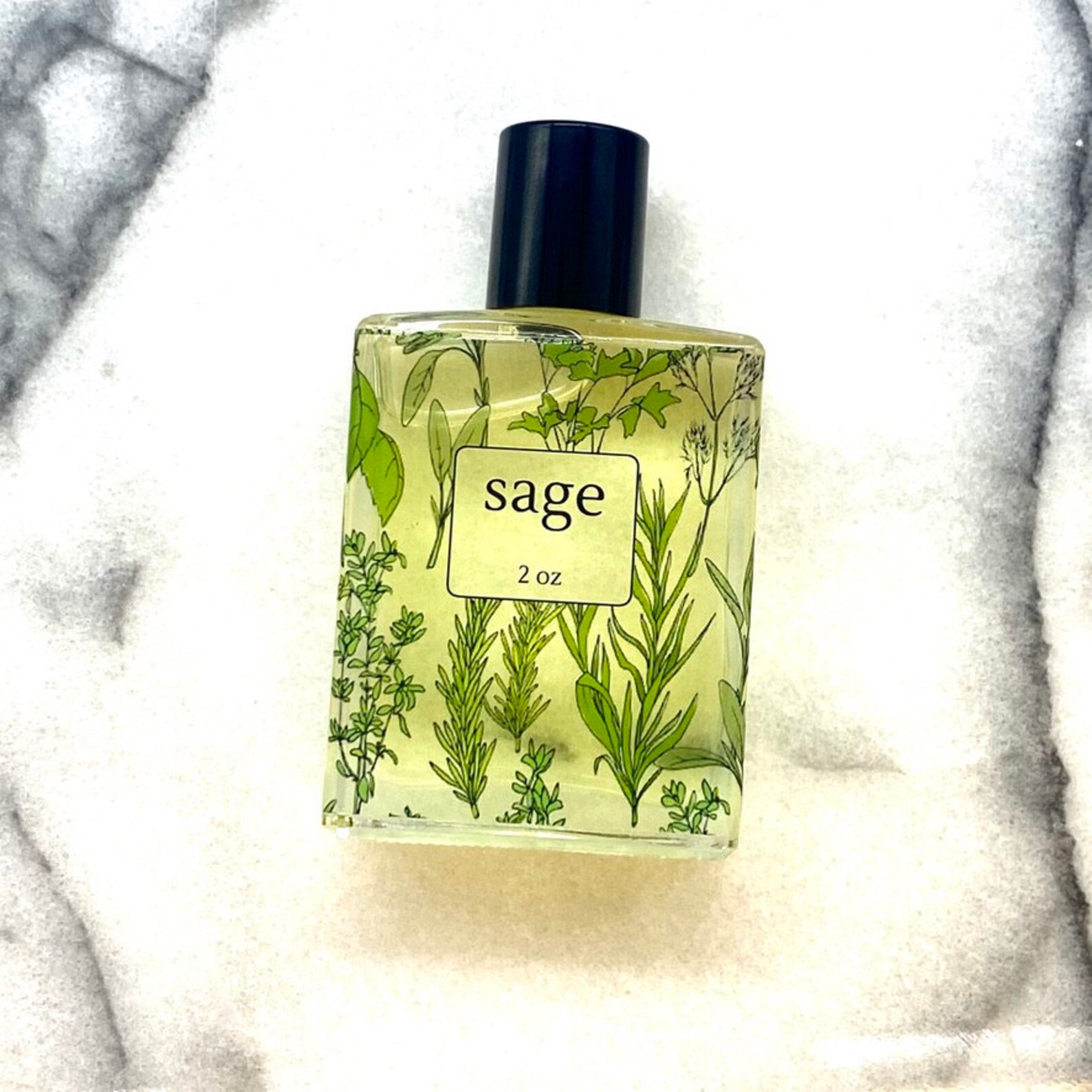 Sage Perfume Oil Earthy freshness and cool forest greens. | Etsy