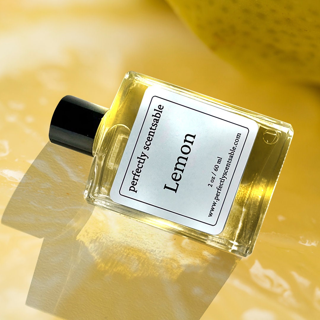 Lemon Perfume Oil | Unisex Fragrance | Smells Like Lemon, True Citrus ...