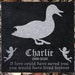 Custom Duck Goose Memorial Stone, Pet Tombstone for Duck Goose, Duck ...