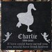 Custom Duck Goose Memorial Stone, Pet Tombstone for Duck Goose, Duck ...
