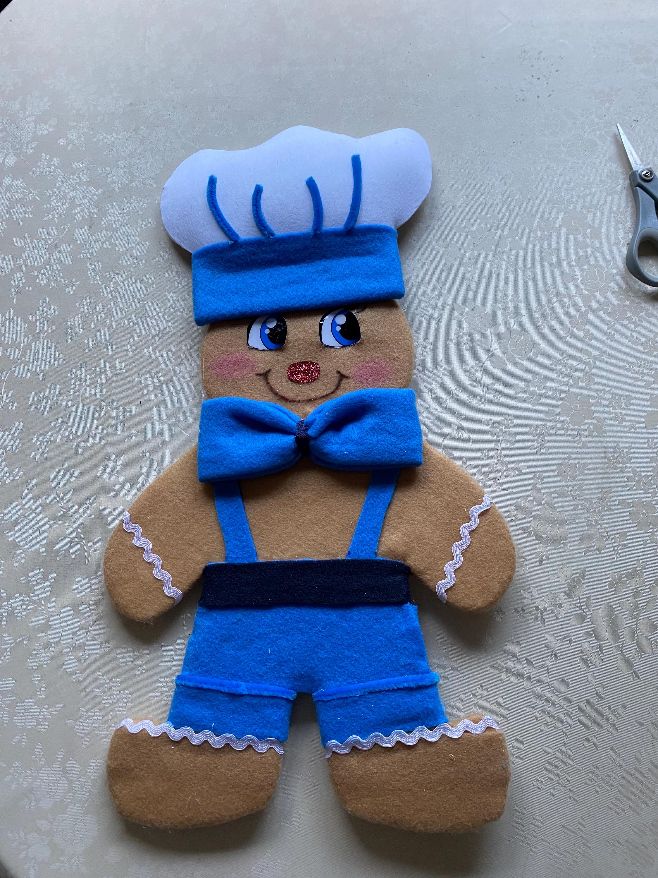 Chef Gingerbread Man - Etsy