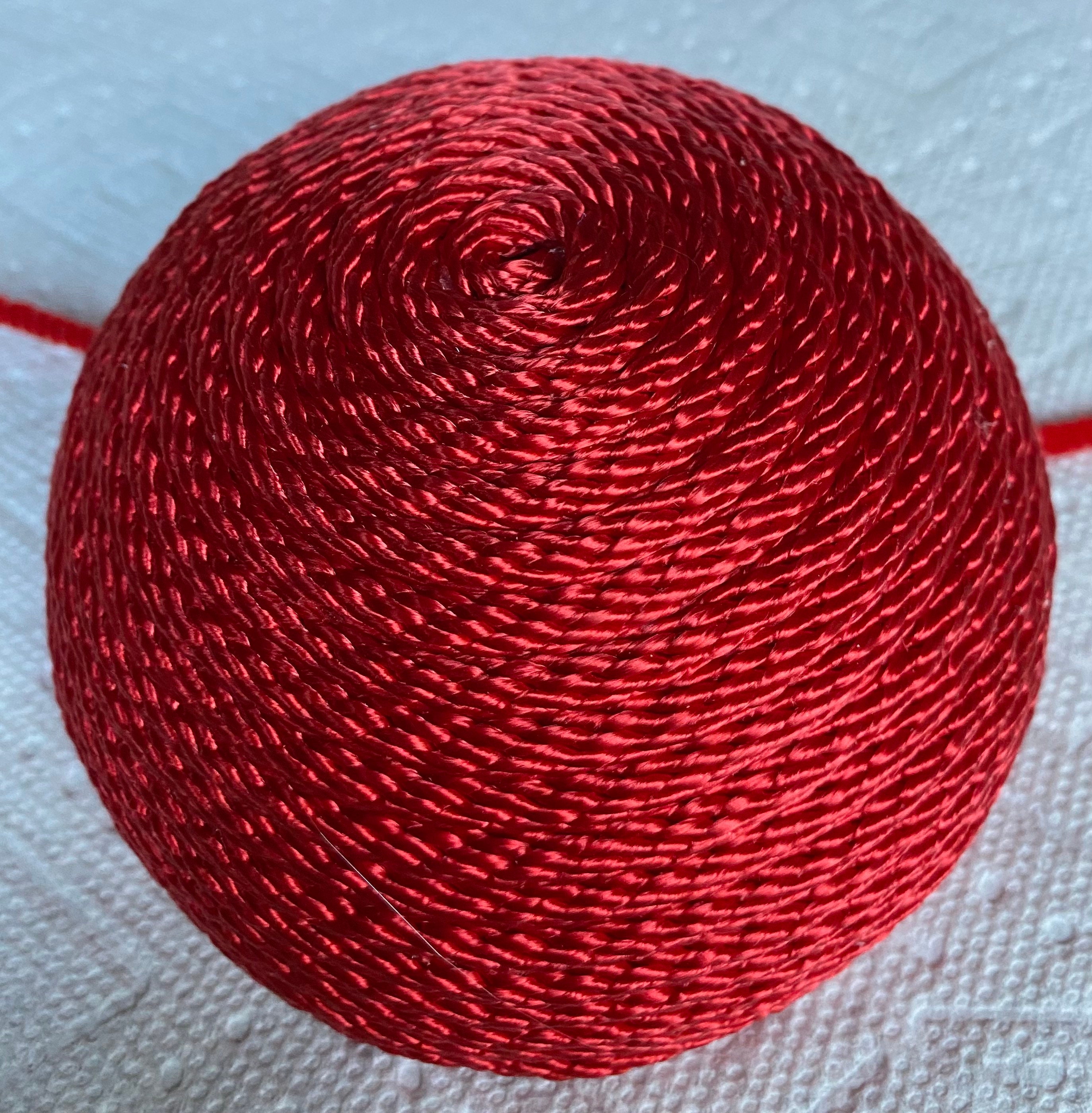 Wreath Center, Red Nylon Rope - Etsy