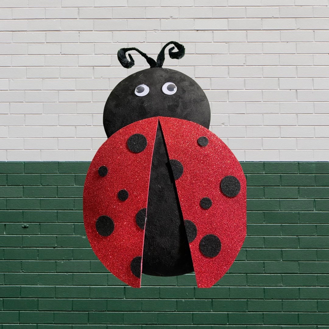 Lady Bug Wreath Attachment, Lady Bug Decor, Lady Bug Wreath Center - Etsy