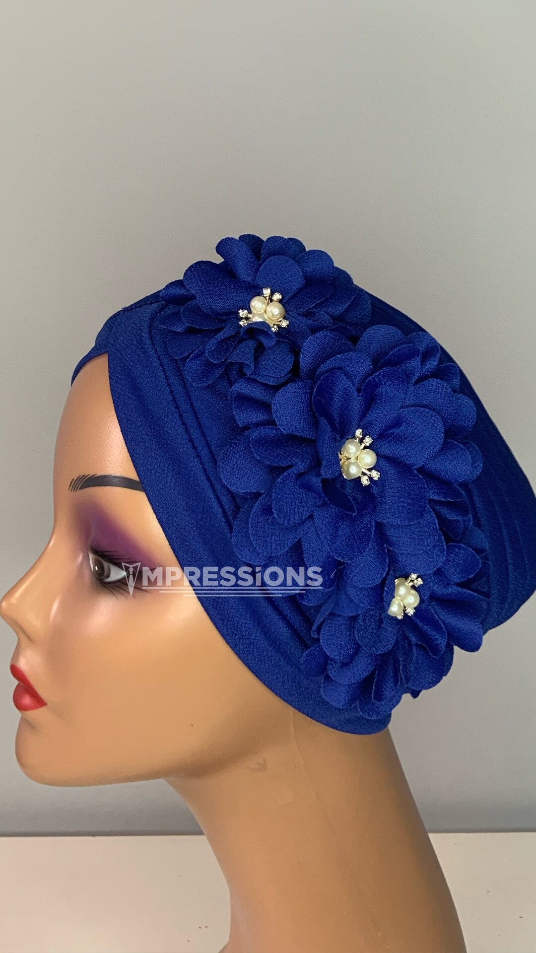 Turbans for Women/ Ready to Wear/ Head Wraps and Turbans/ Chemo Cap ...