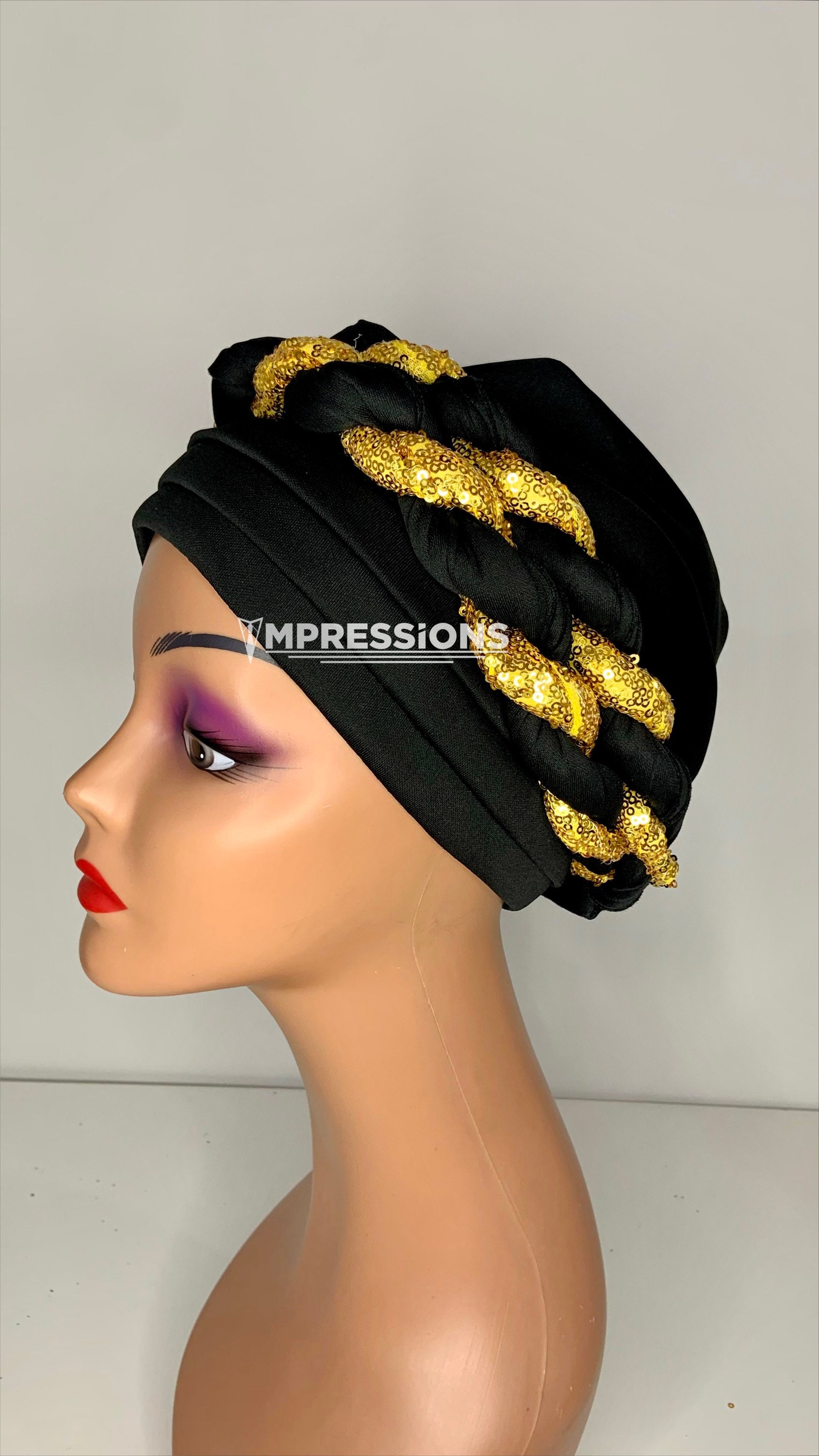 Turbans for Women/ Ready to Wear/ Head Wraps and Turbans/ Chemo Cap ...