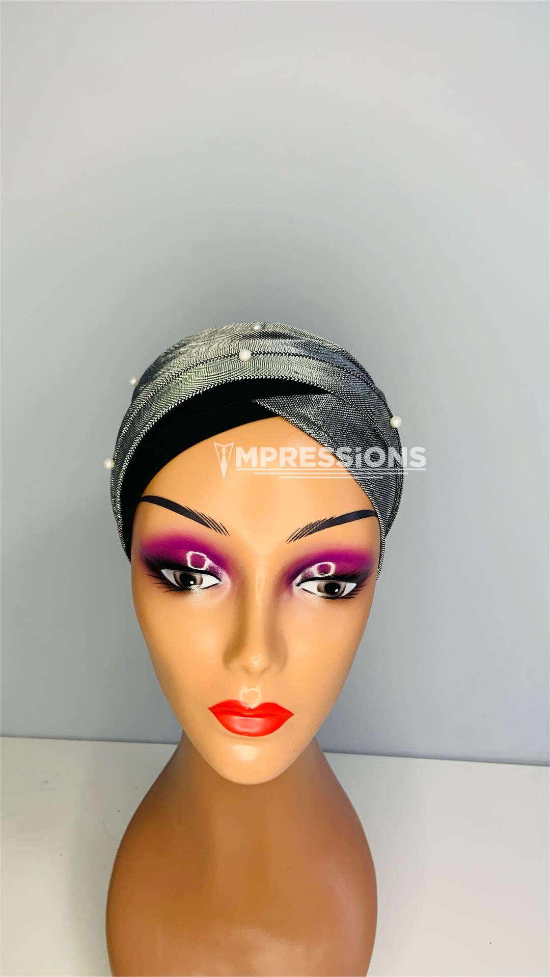 Turbans for Women/ Fabric Turban, Pre Tied Head Wrap, Colorful Women's ...
