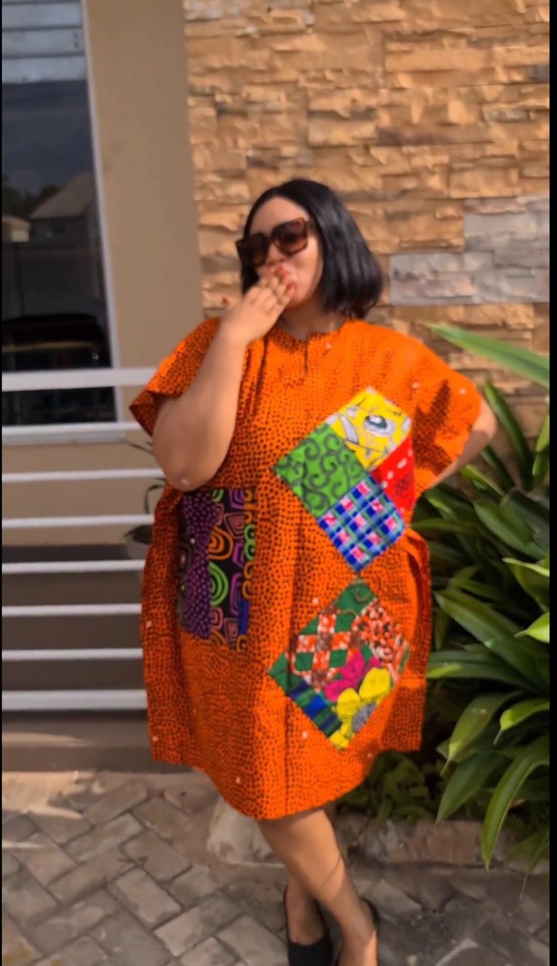 African Print Shift Dress/ankara Shift Dress /ankara Dress /patch Work ...