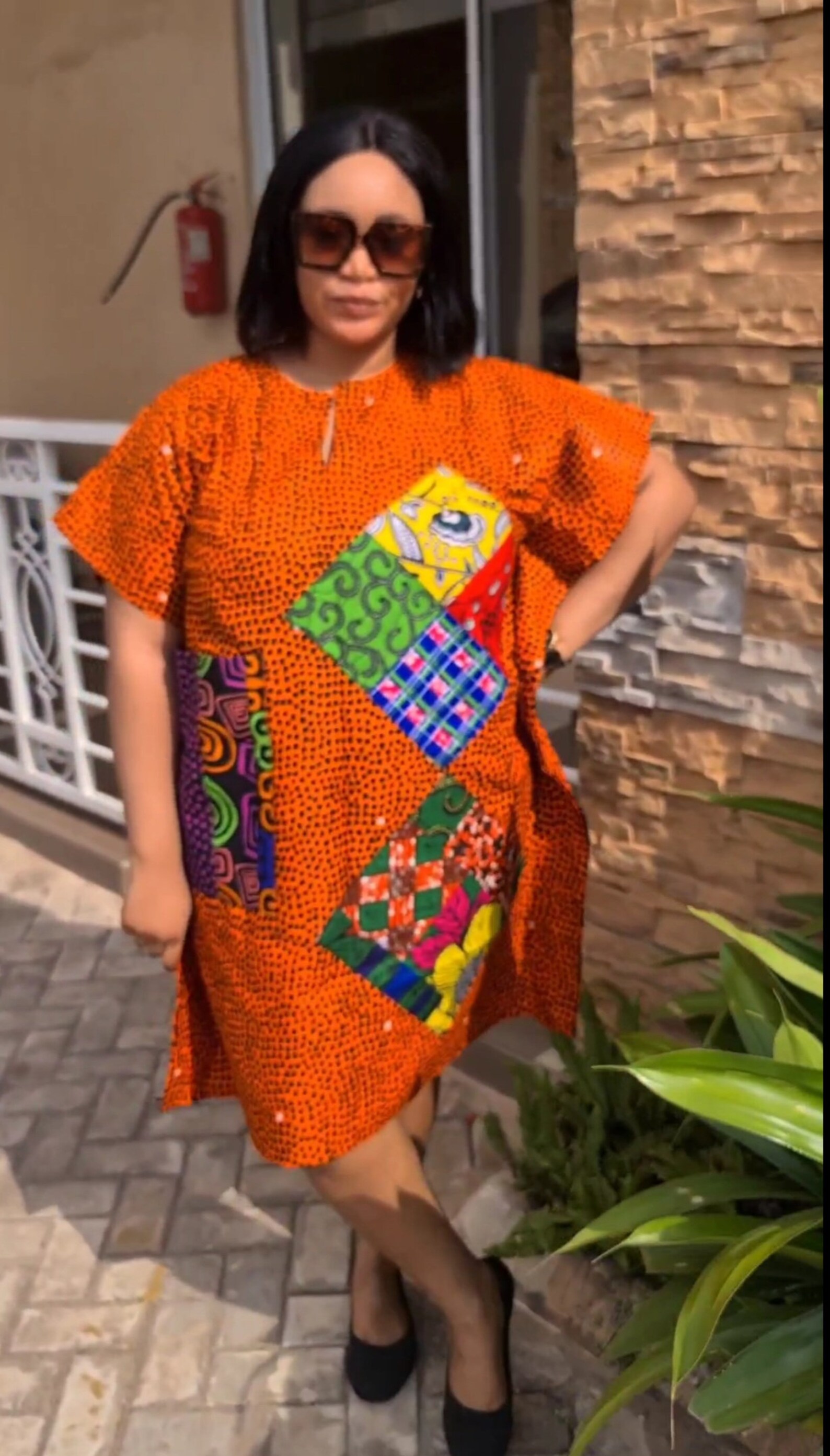 African Print Shift Dress/ankara Shift Dress /ankara Dress /patch Work ...