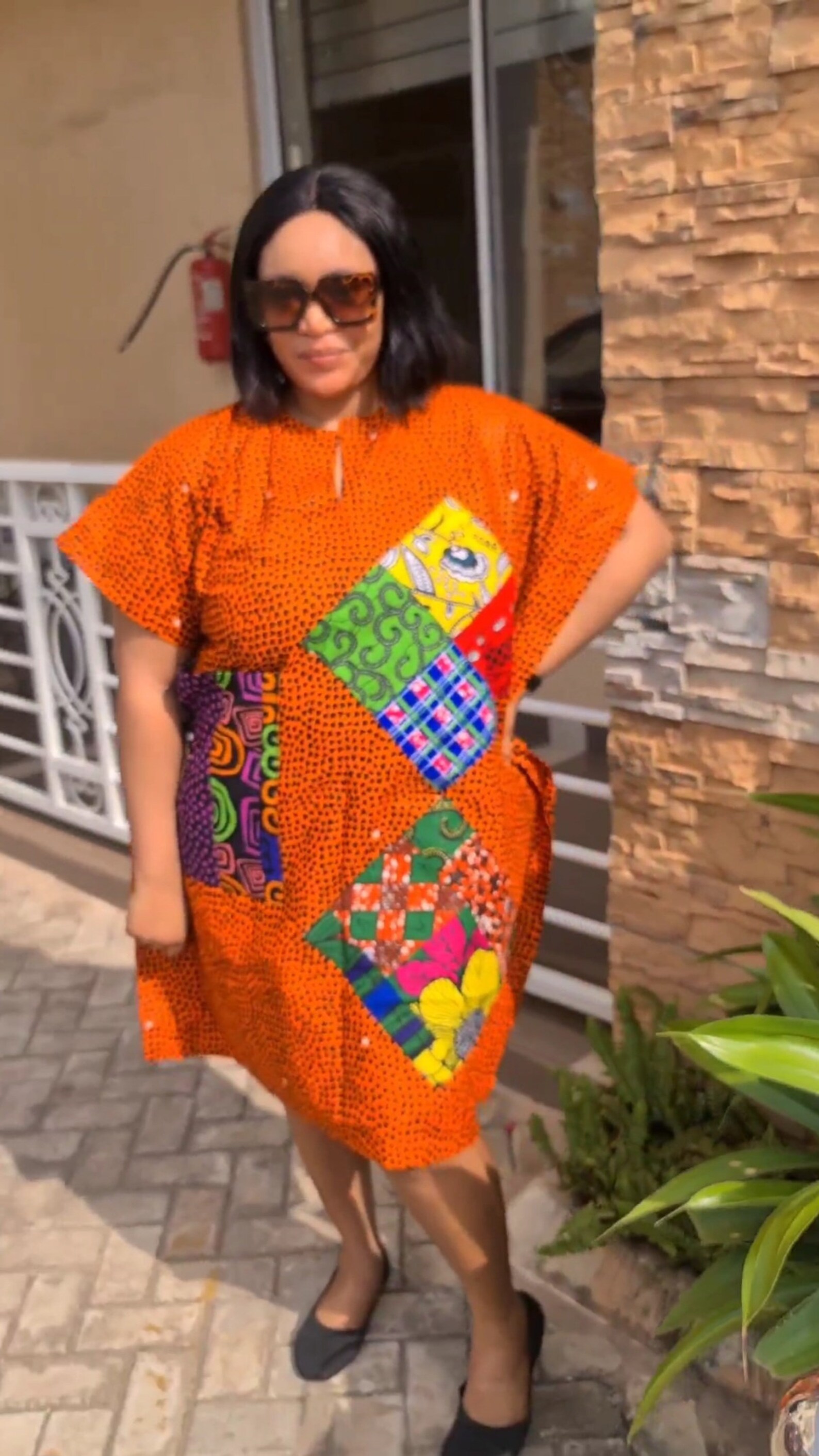 African Print Shift Dress/ankara Shift Dress /ankara Dress /patch Work ...