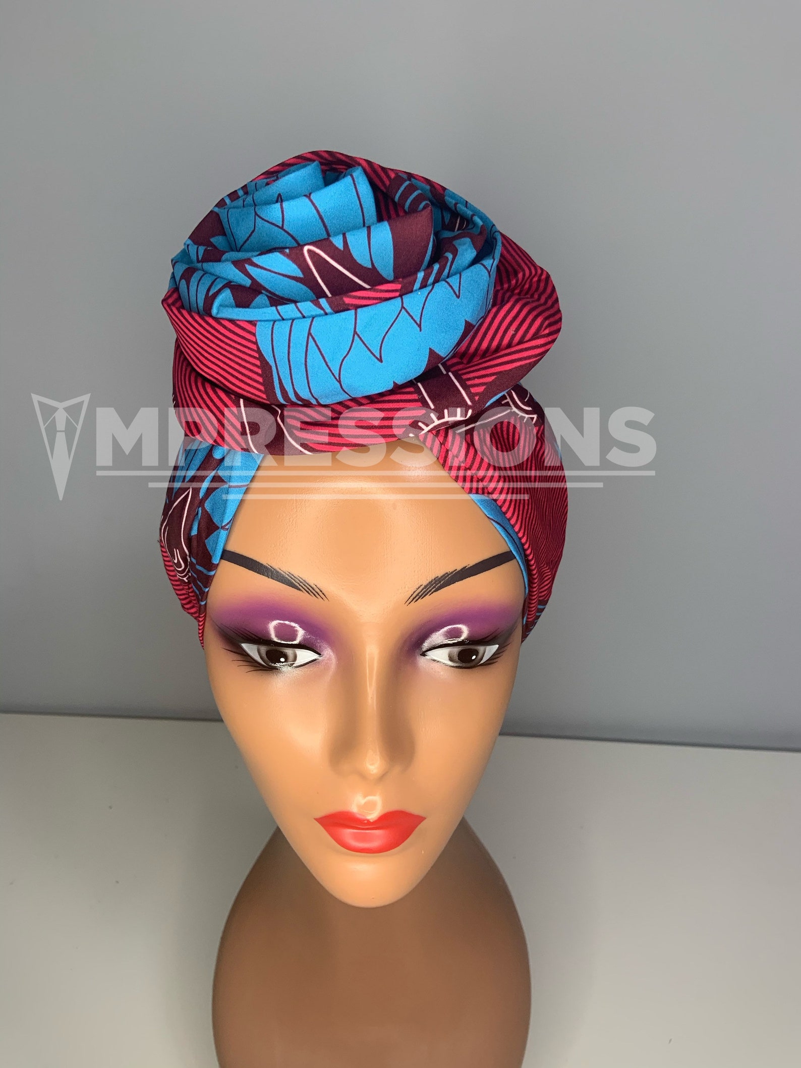 African Print Turban/pre-tied Turbans for Women/satin Lined Bonnet/head ...