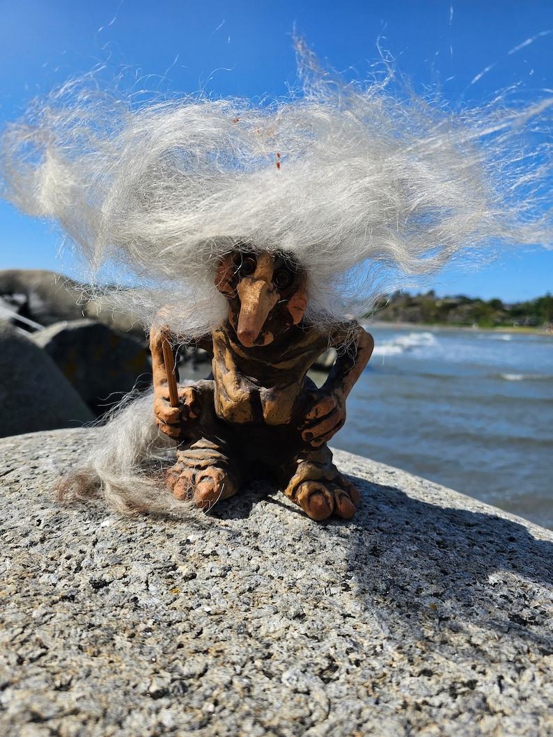 Vintage Norwegian Folklore Troll - Nyform Figure - Center Piece - Etsy